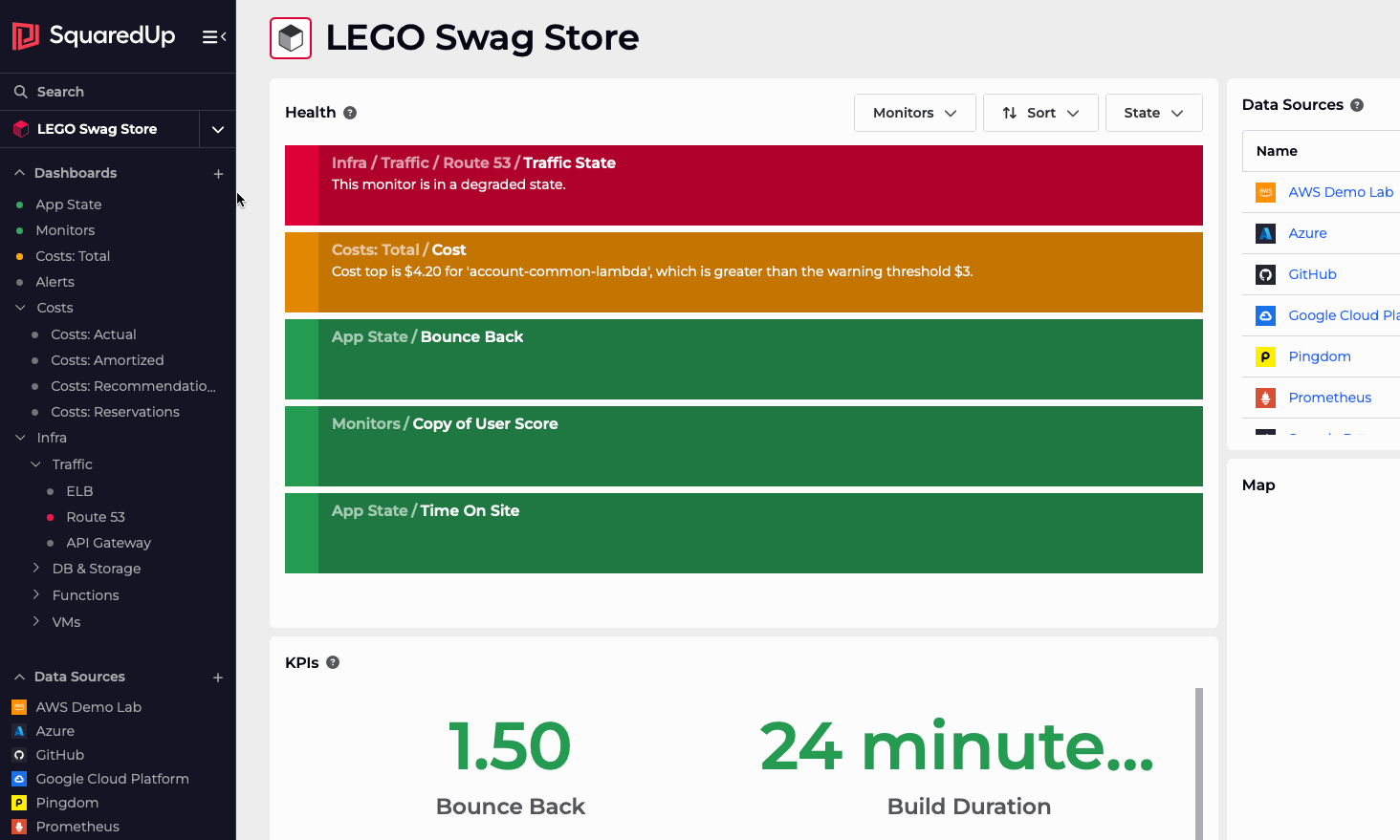 SquaredUp Cloud Support